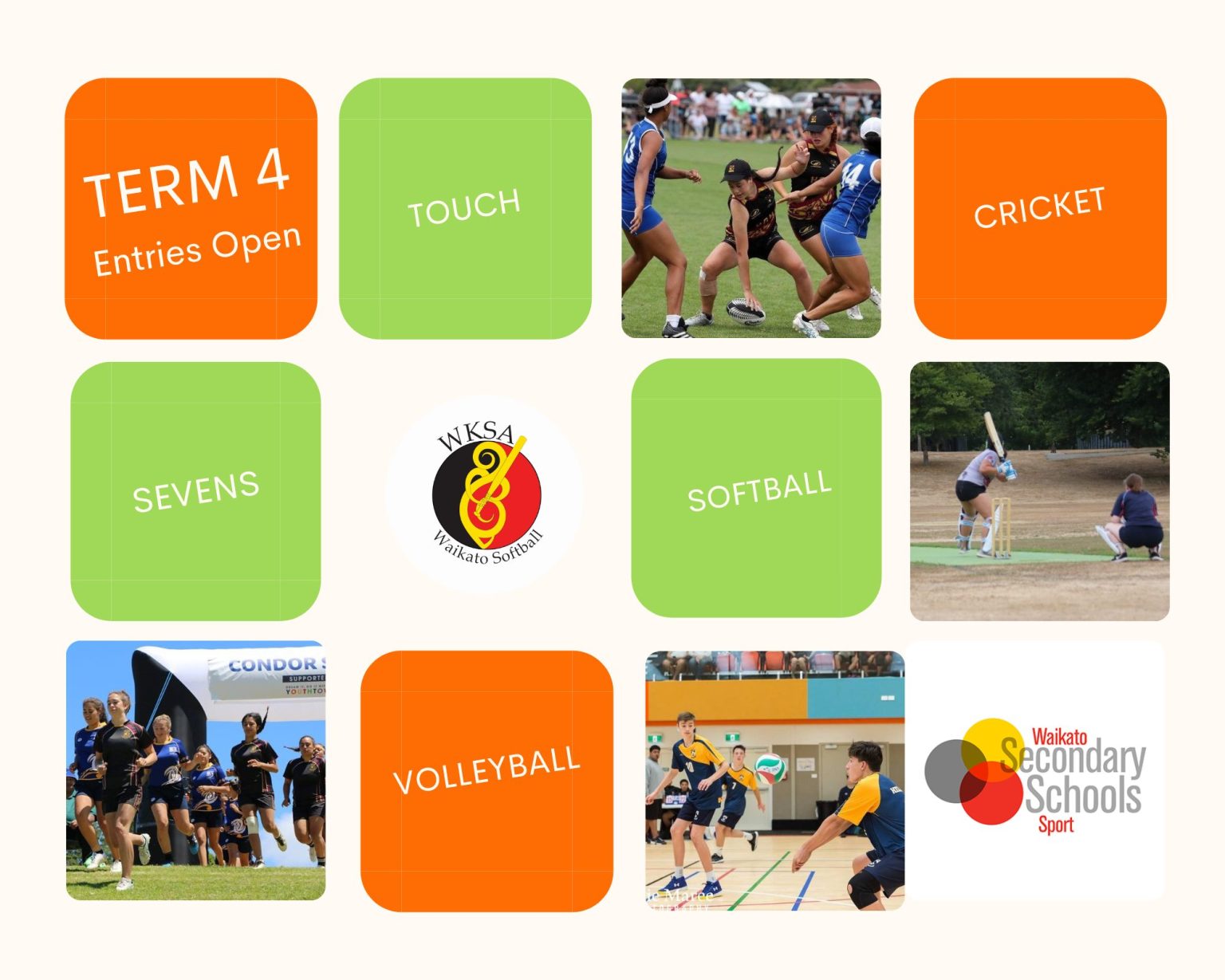 Term 4 Sport - Waikato Secondary School Sport